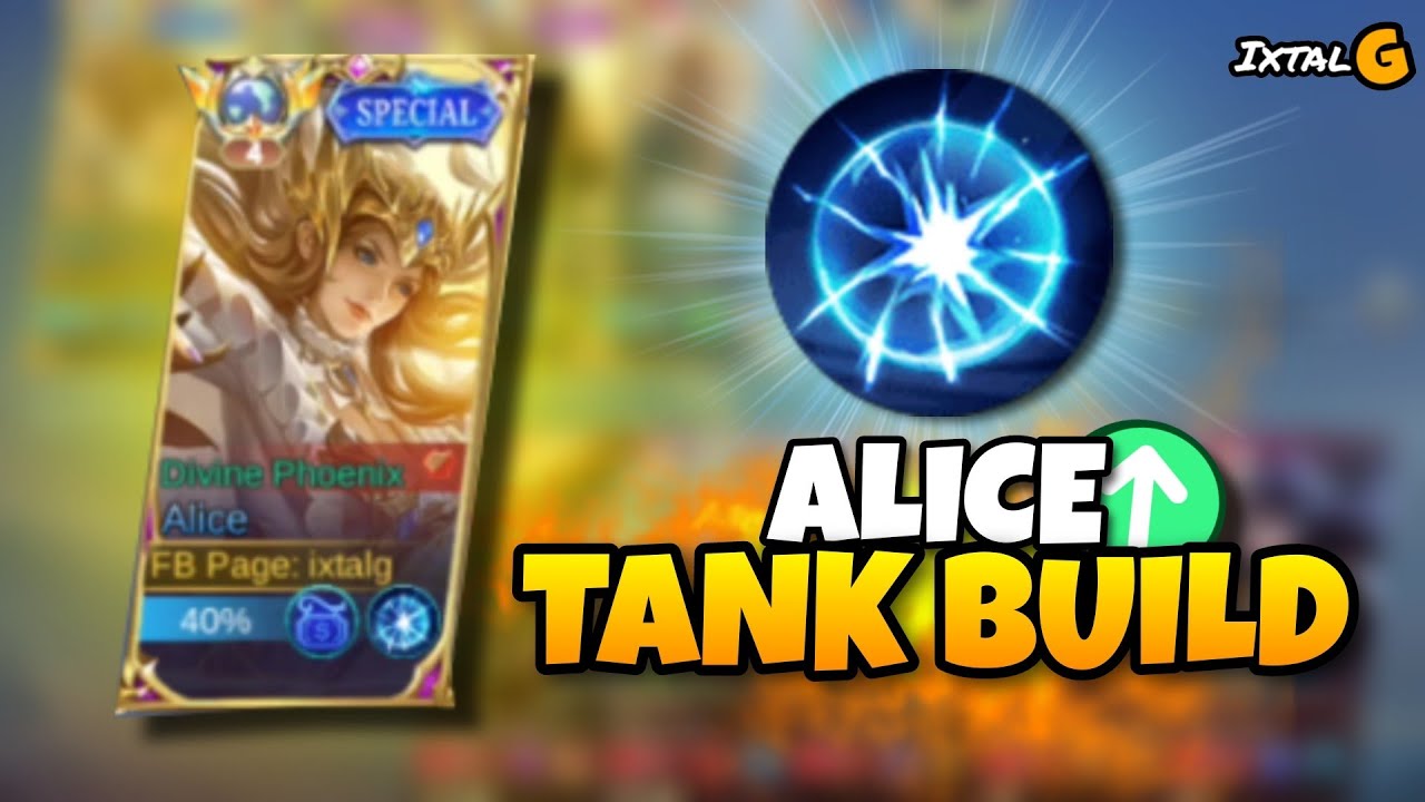 TOP 4 GLOBAL ALICE || INSANE TANK BUILD ALICE BEST BUILD | Alice ...