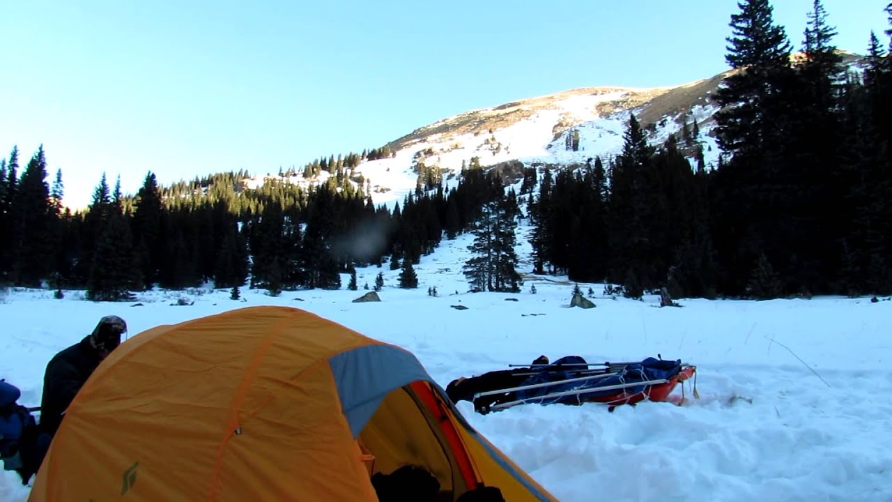 Jefferson Lake Winter Backpacking Trip - YouTube
