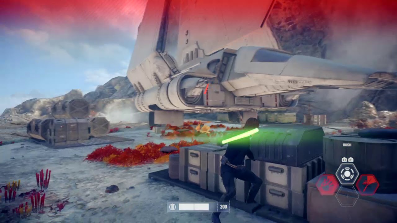STAR WARS Battlefront II Campaign part 6 Luke Skywalker Special - YouTube