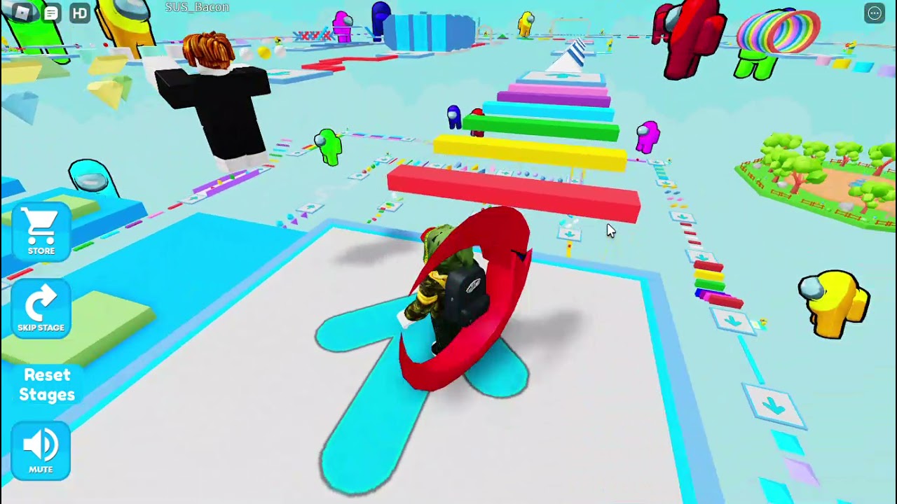 Ep 1 of doing the SUS obby. - YouTube