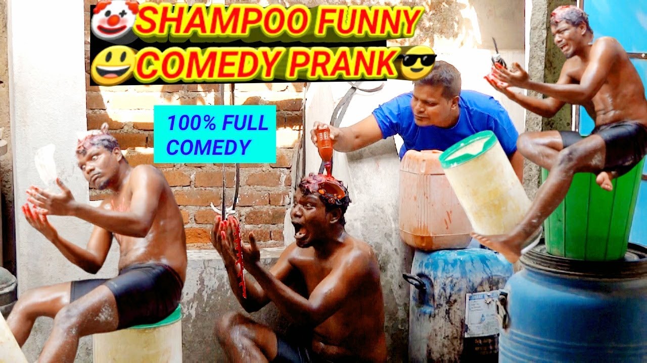 SHAMPOO PRANK FUNNY COMEDY VIDEO 2020// TRY NOT TO LAUGH// EPISODE - 11 ...