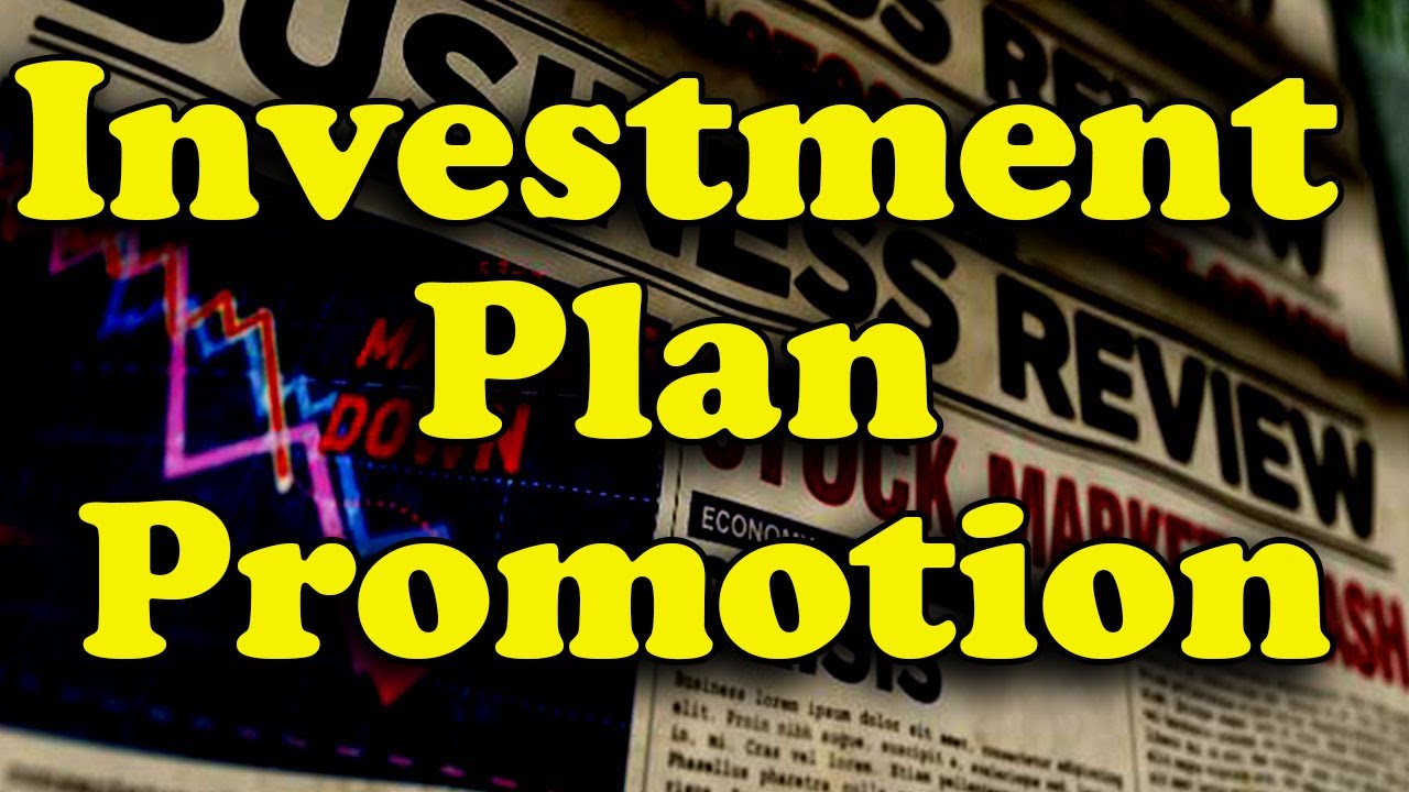 Investment plan promotional Video | #1 - YouTube