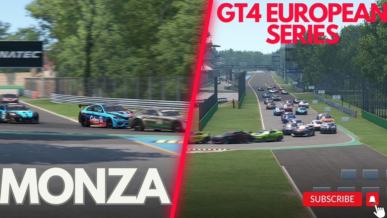 GT4 European Series - Fanatec GT World Challenge Europe - Monza ...