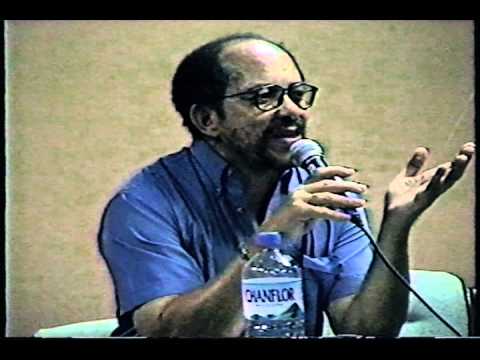 Raphael Confiant, Writer, Speaks from Martinique - YouTube