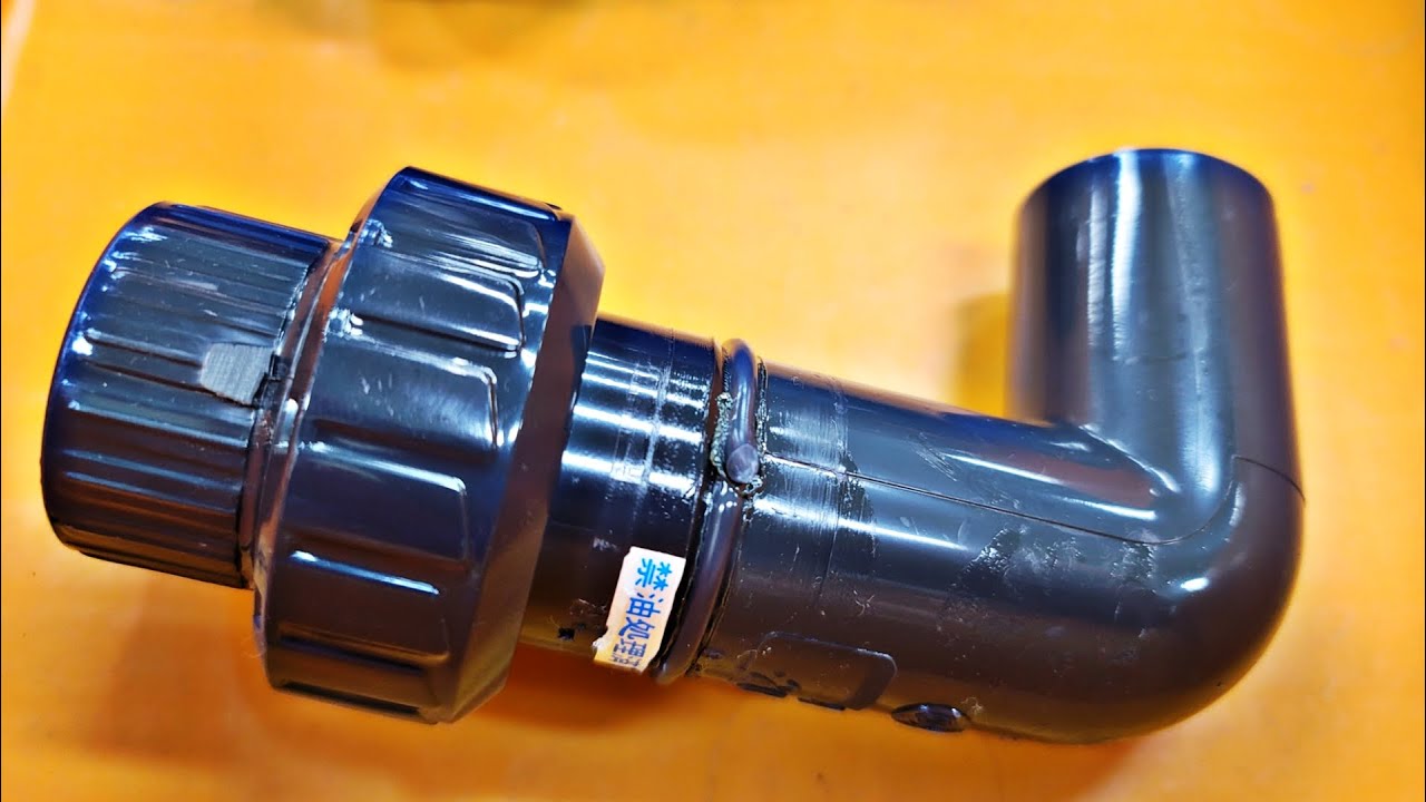 Plastic Welding - How to Connect Elbow Unions: Glue and Welding ...