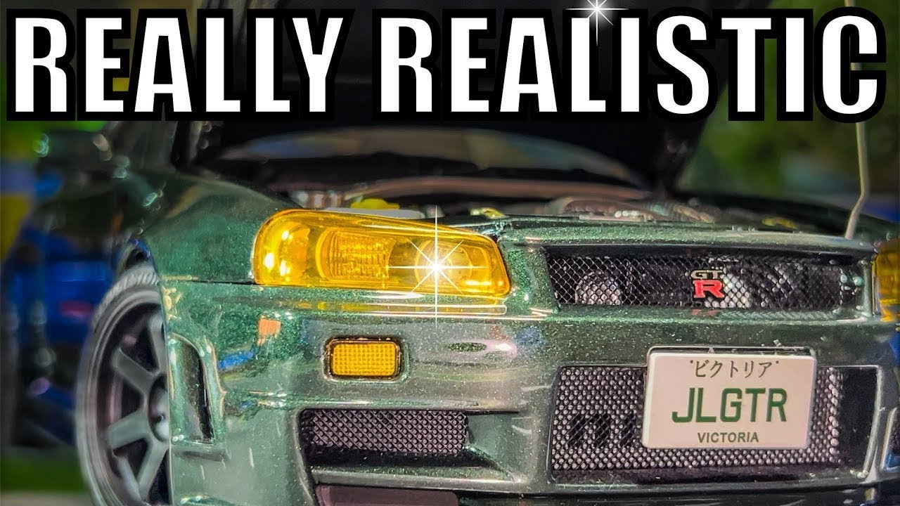 MOTORHELIX 1/18 SCALE JDM NISSAN SKYLINE-Ultimate Details (Full Review ...