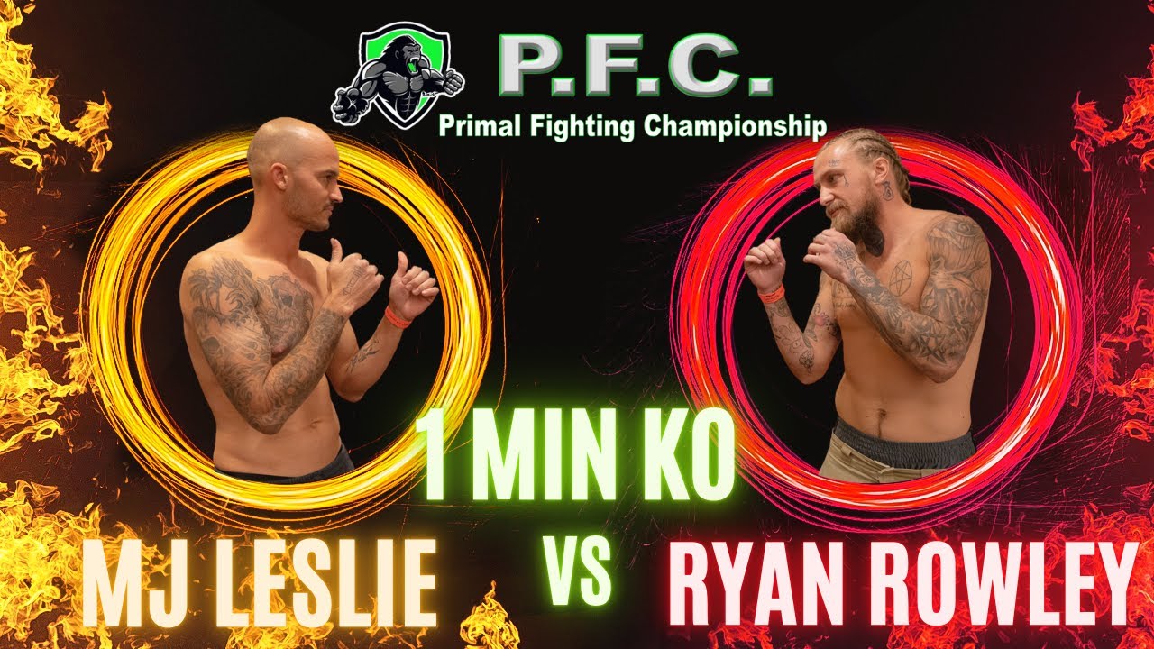 PFC Primal Fighting Championship Freedom Fights 2023 1 Min K.O Ryan ...