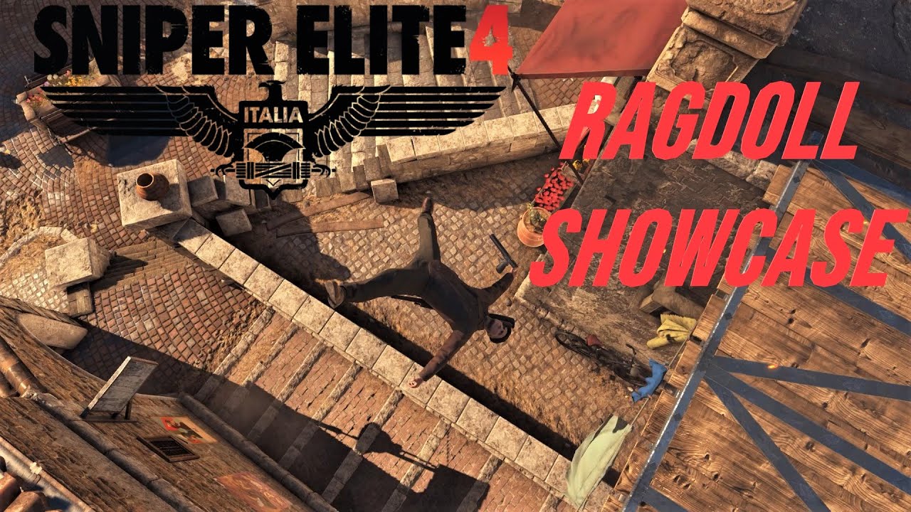 Sniper Elite 4 Ragdoll Physics Showcase - YouTube