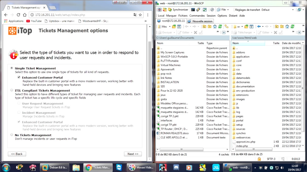 Install itop demo fr - YouTube
