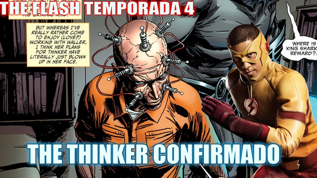 The Flash Temporada 4 - The Thinker Confirmado como Villano Principal ...