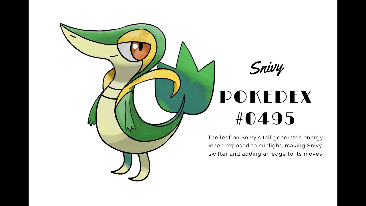 Evolution Insights Snivy's Journey from Cute Snivy Pokémon Go #pokémon ...