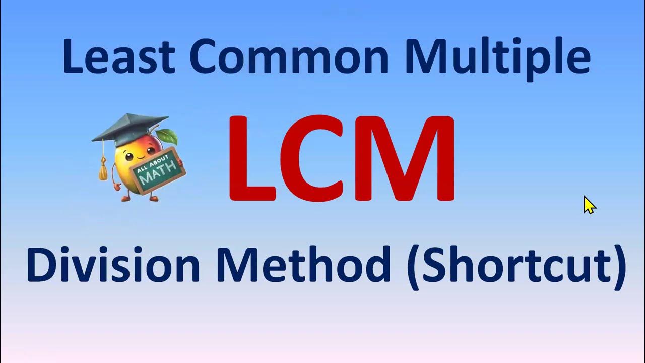 LCM Division method ( Shortcut ) - YouTube