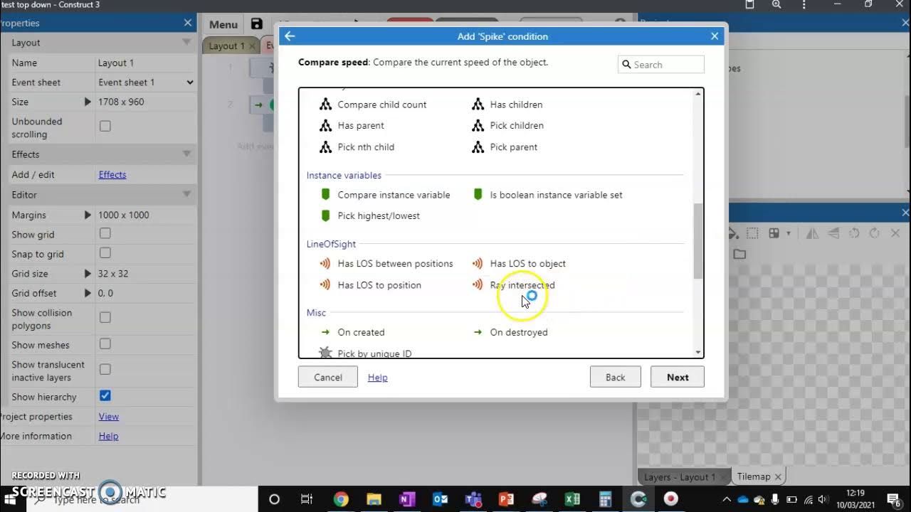 Construct 3: Enemies chase player - YouTube