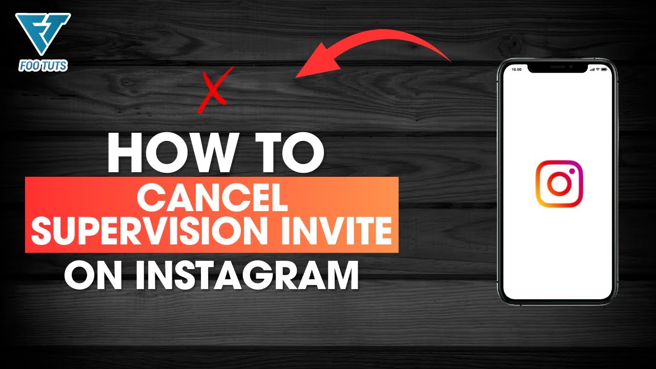 HOW TO CANCEL SUPERVISION INVITE ON INSTAGRAM - YouTube