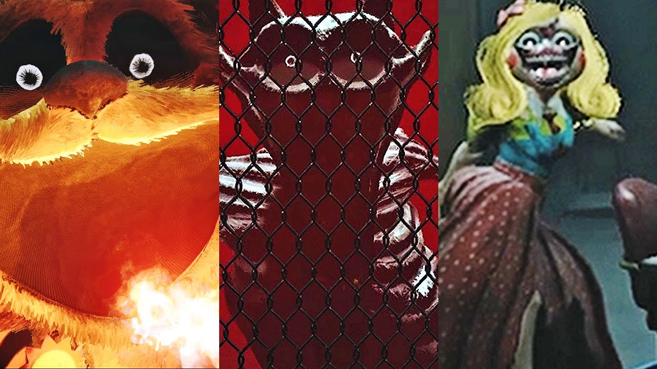 Poppy Playtime Chapter 3 - All Chase Scenes - YouTube