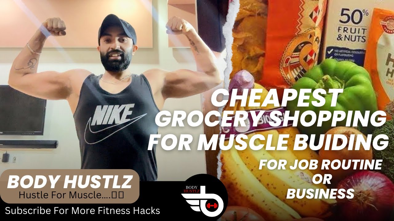 Cheapest Indian Muscle Building Grocery Shopping || Protein Rich Foods ...