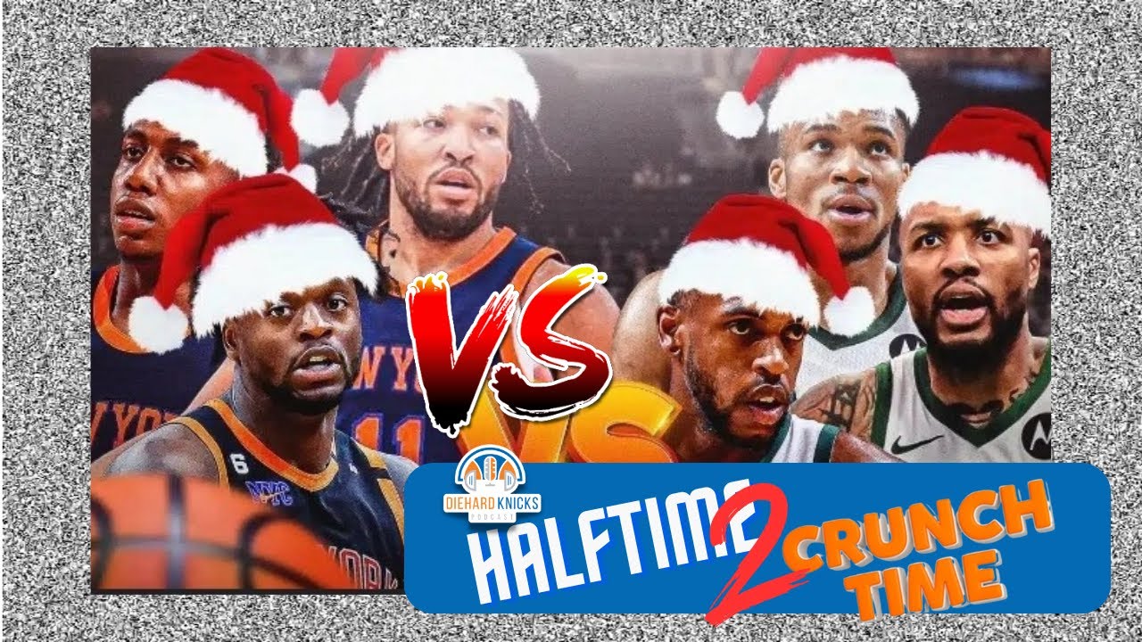 Knicks vs Bucks Christmas Game 2023 | Beat the Bucks | Halftime to ...