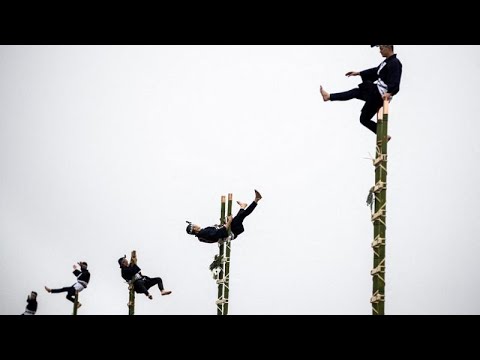 [No Comment] Parade de pompiers de Tokyo, de l'ancien temps jusqu'aux techniques modernes