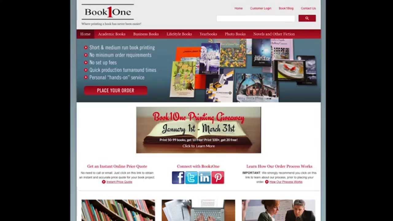 Book1One How-To Video For Their Website - YouTube