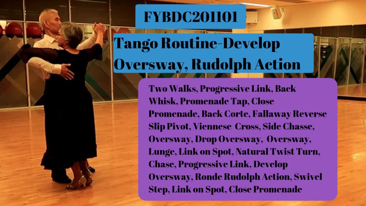 Tango 1 min Routine - Fallaway Reverse Slip Pivot, Dropsway, Develope ...