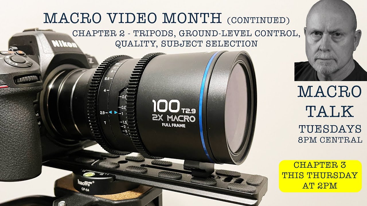 Macro Video Basics Chapter 2 - Macro Talk #76 - A. Walls Photography ...