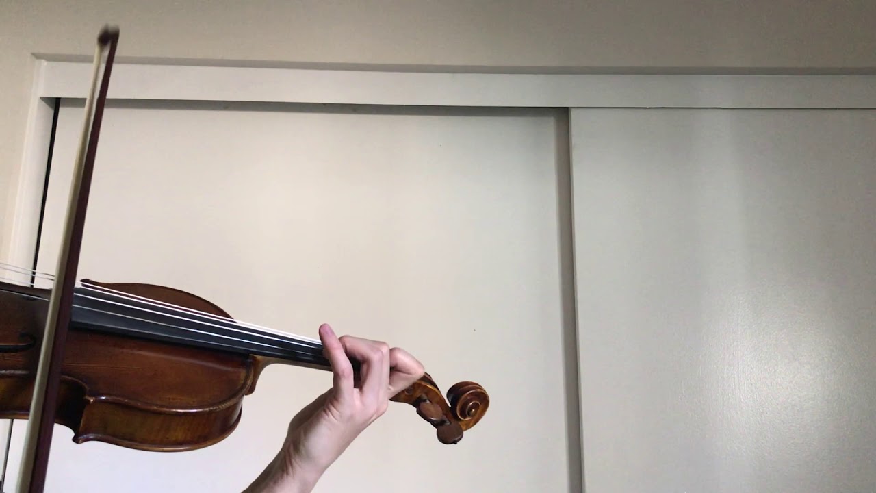 Finger exercise No.1-E major-Suzuki-Violin - YouTube