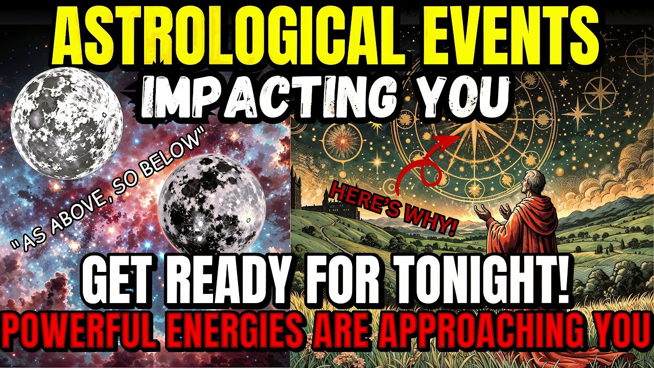 🔥 3 ASTROLOGICAL EVENTS Happening RIGHT NOW! 8 Must-Know Insights ...