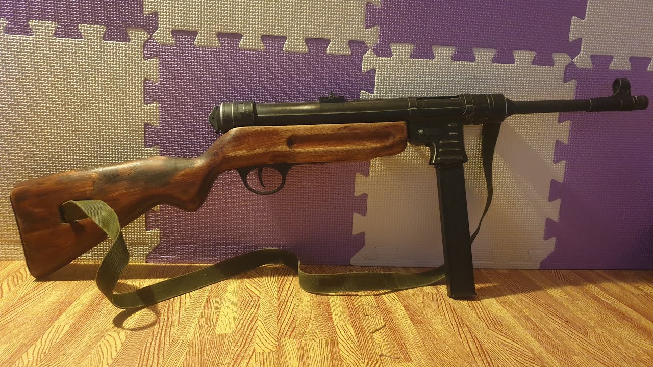 SRC MP41 EBB - Full Wood Stock MP40 - YouTube