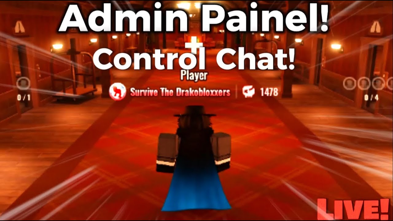 Live de Doors com admin painel e Control Chat! - YouTube