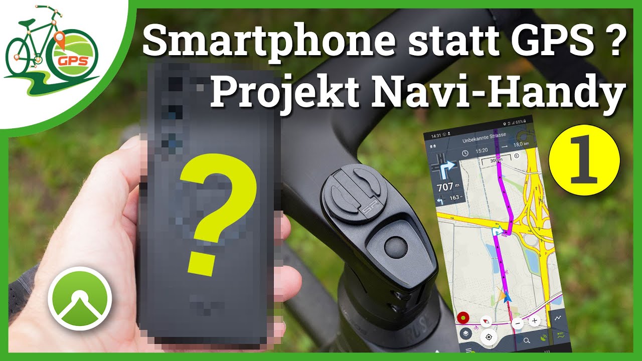Navi-Smartphone statt GPS-Gerät ⁉ Auswahl Hardware & Halterung 📱 ...