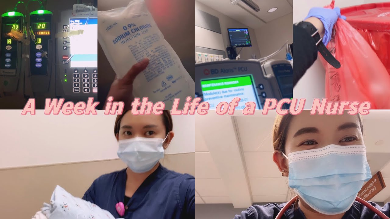 A Week in the Life of a Night PCU Nurse | 3 12 hours Shift sneak peek ...