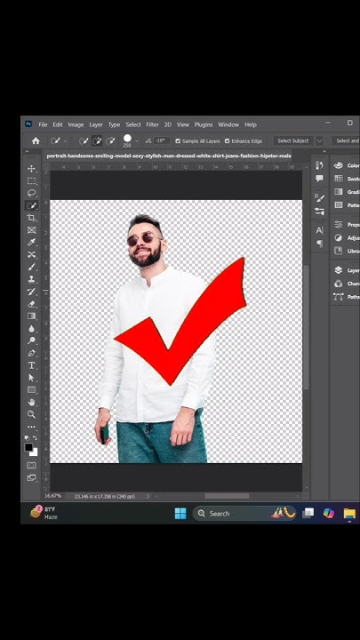 How to image background remove easy tutorial in photoshop | #shorts # ...