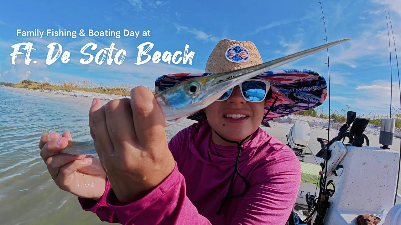 Fishing Ft. De Soto North Beach - YouTube