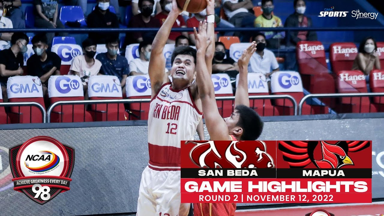 NCAA Season 98 | Game Highlights: San Beda vs Mapua | Men's Basketball ...