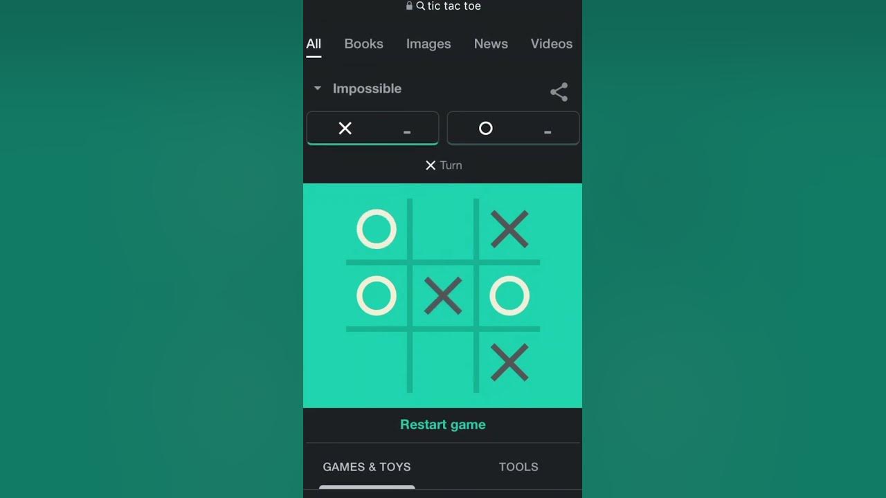 I Beat Google Tic tac toe Impossible easy impossible tictactoe fyp i-beat-google-tic-tac-toe-impossible-easy-impossible-tictactoe-fyp