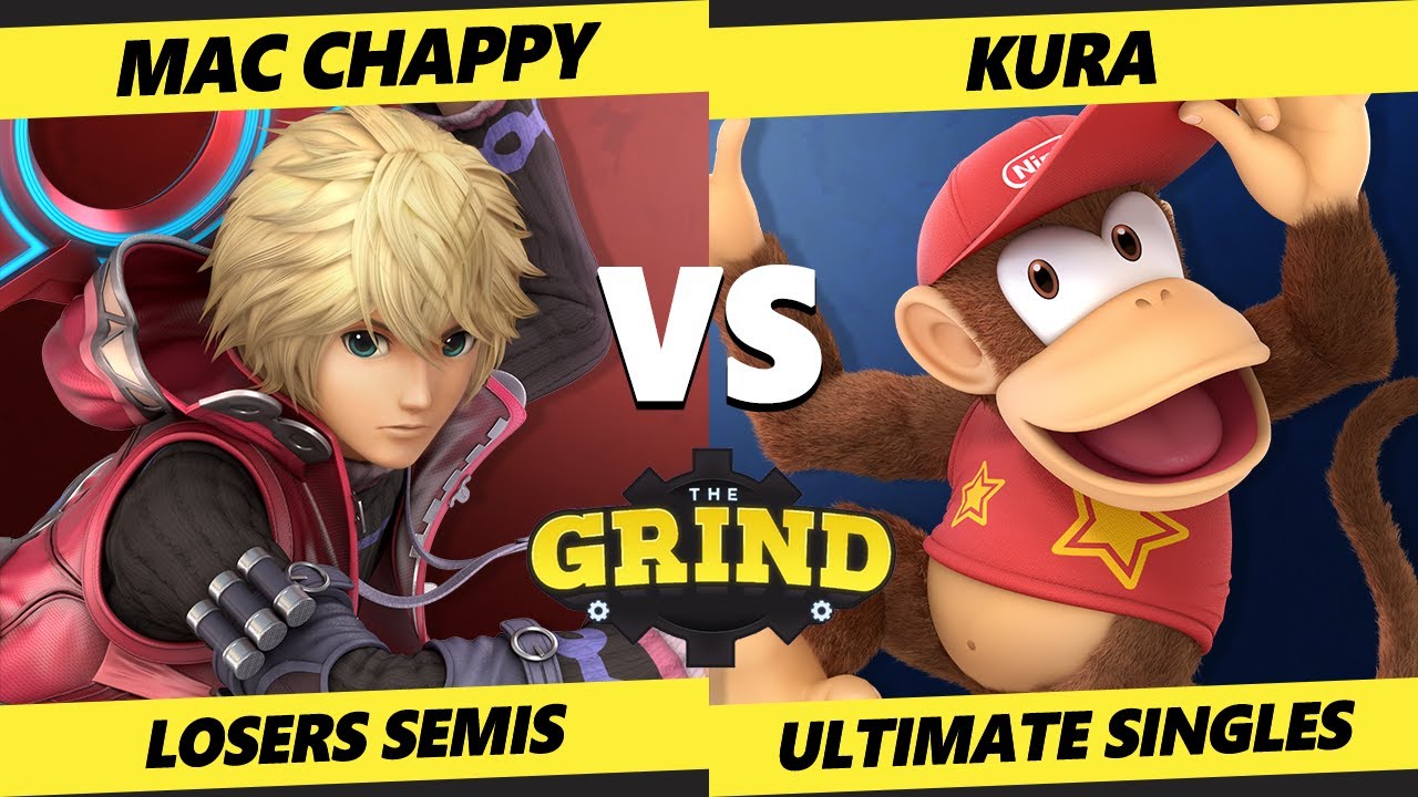 The Grind 296 LOSERS SEMIS - Mac Chappy (Shulk) Vs. Kura (Diddy Kong ...