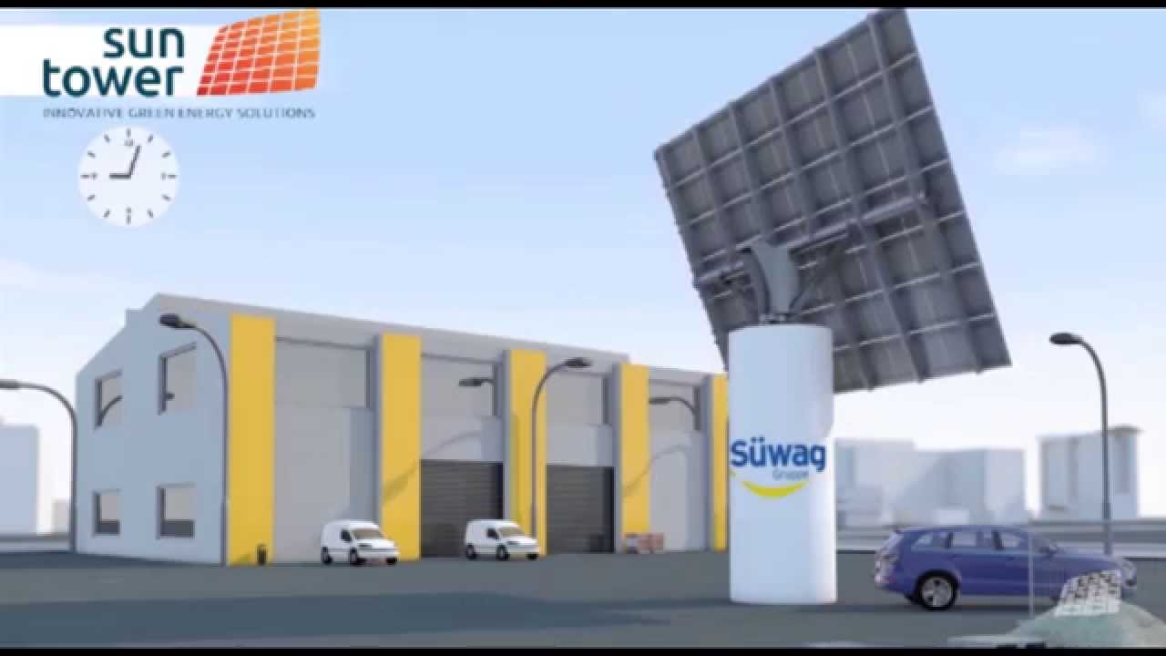 Sun Tower. Innovative Green Energy Solutions - YouTube