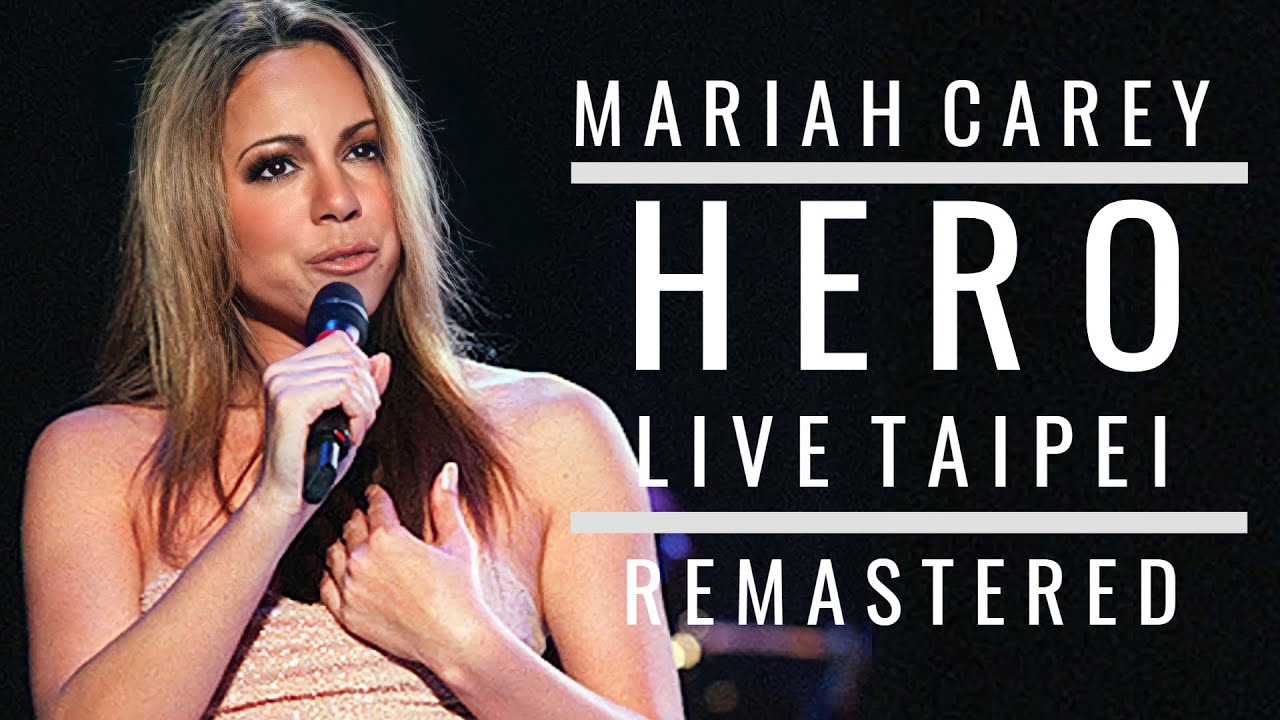 [REMASTERED] Mariah Carey - Hero - Live Taipei 1998 - YouTube