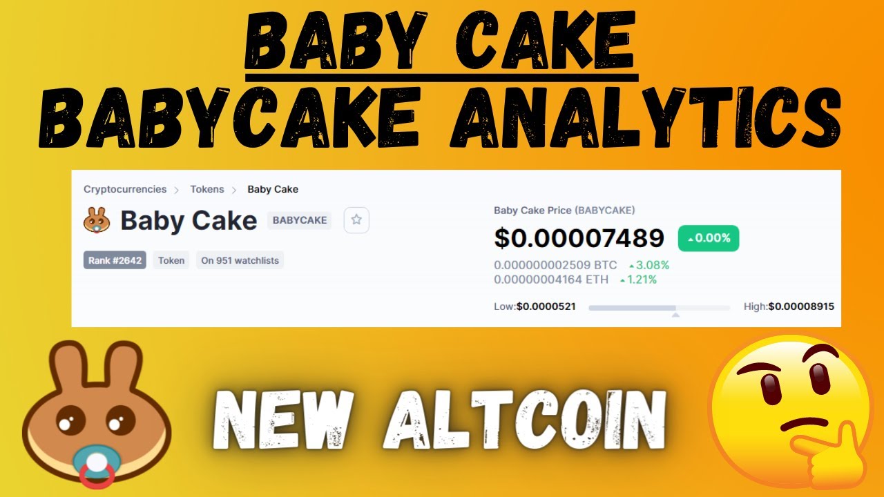 Baby Cake crypto/Token 😍 Must WATCH New ALTCOIN BABYCAKE coin - YouTube