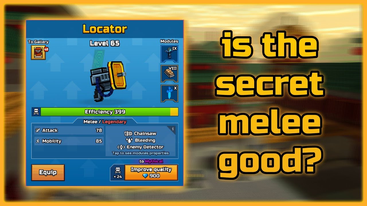 Locator damage test and stats that you didn't ask for - Pixel Gun 3D ...