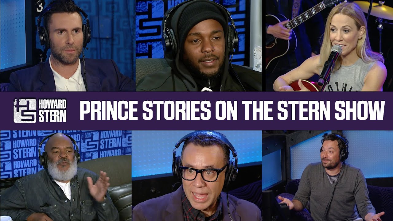 Stern Show Guests Share Stories About Prince - YouTube