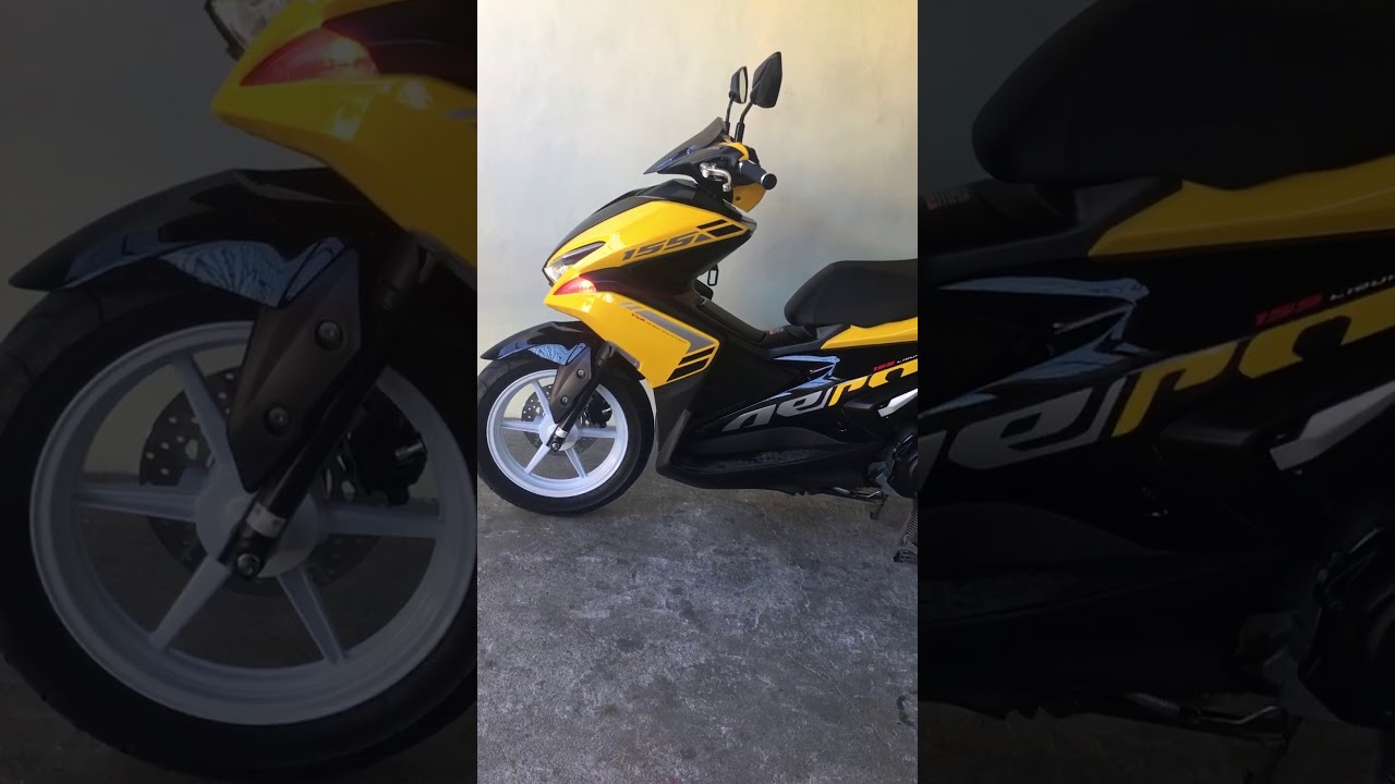 Aerox Thai Yellow - YouTube