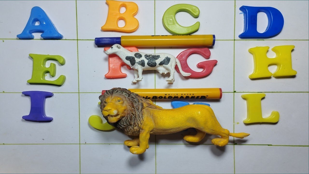Learn ABC Puzzle Toy | Best ABC Learning Toy Letters and Alphabet Video ...