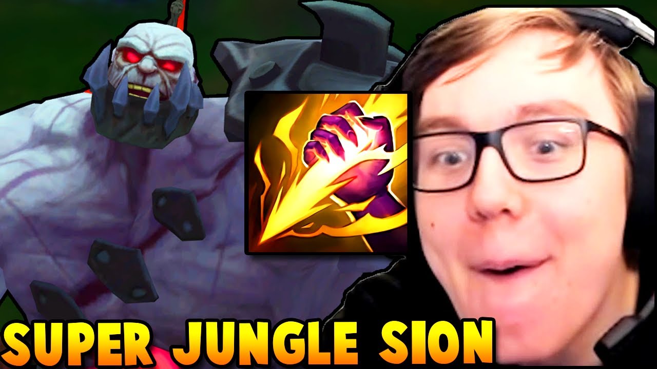 TheBausffs New Jungle Sion Strategy with Full Lethality Build - YouTube