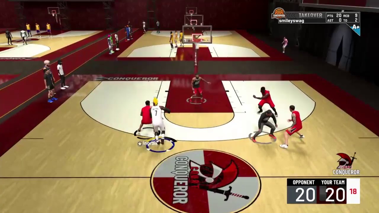NBA 2k 2021 #Bestbuild #Nba gameplay| rare | offensive threat | court ...