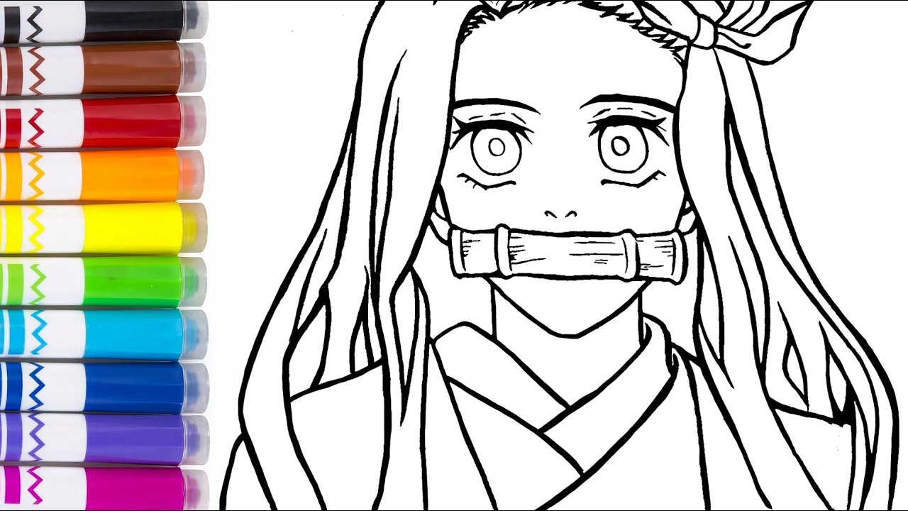 Drawning KAMADO NEZUKO ( kimetsu no yaiba ) | drawning DEMON SLAYER ...