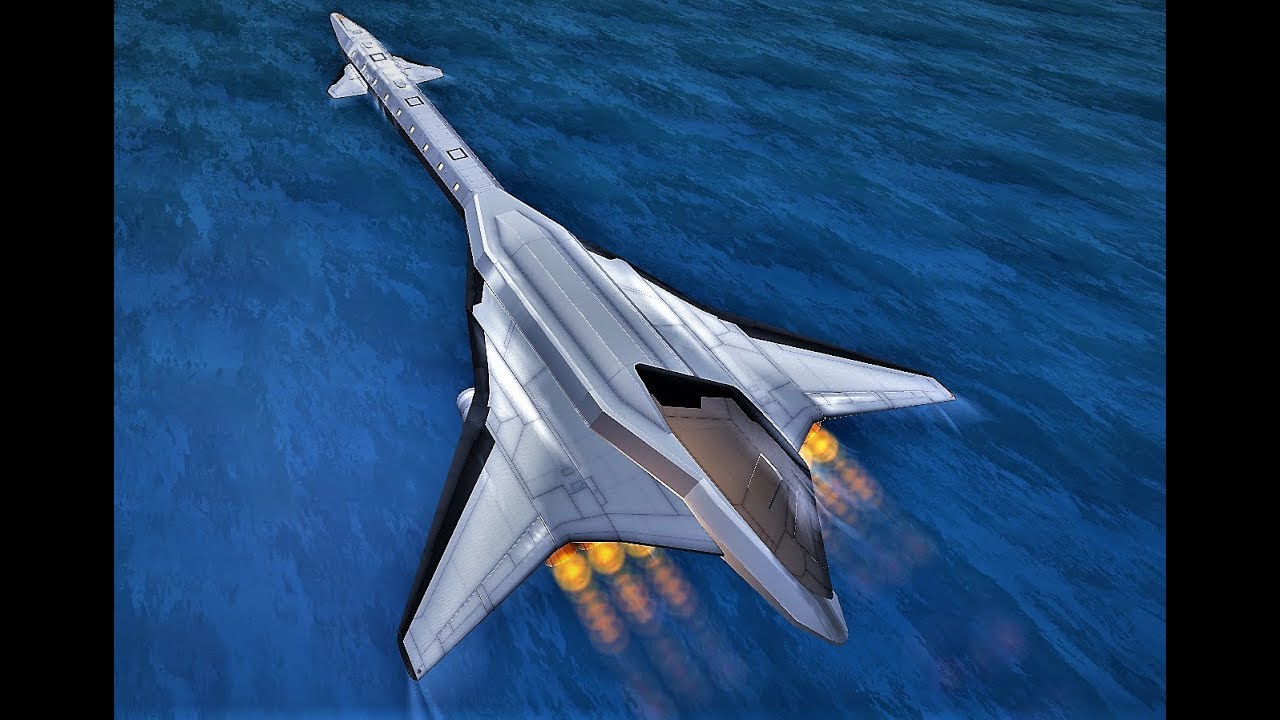 Supersonic Passenger plane - KSP - YouTube