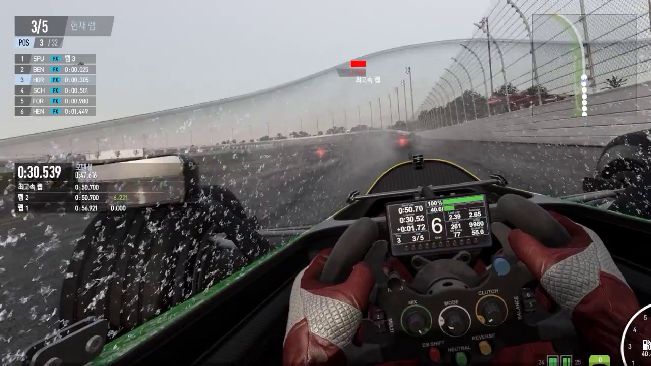 Project CARS 2 VR custom race (1.clean 2.snow 3.clean) - YouTube