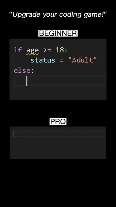 Beginner😅 Vs Pro😎 Simplify If Else Logic In Python Programming