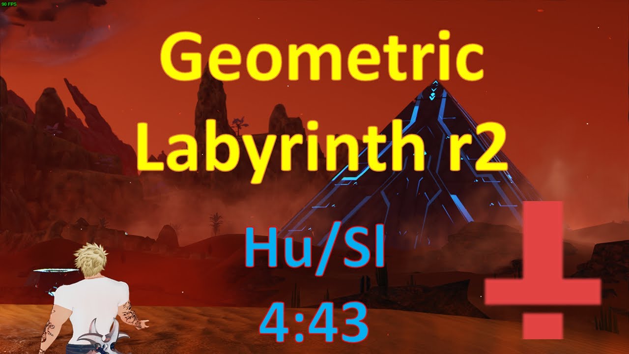 【PSO2:NGS】Geometric labyrinth r2 ジオメトリックラビリンス 792.3% Hu/Sl 4:43 - YouTube